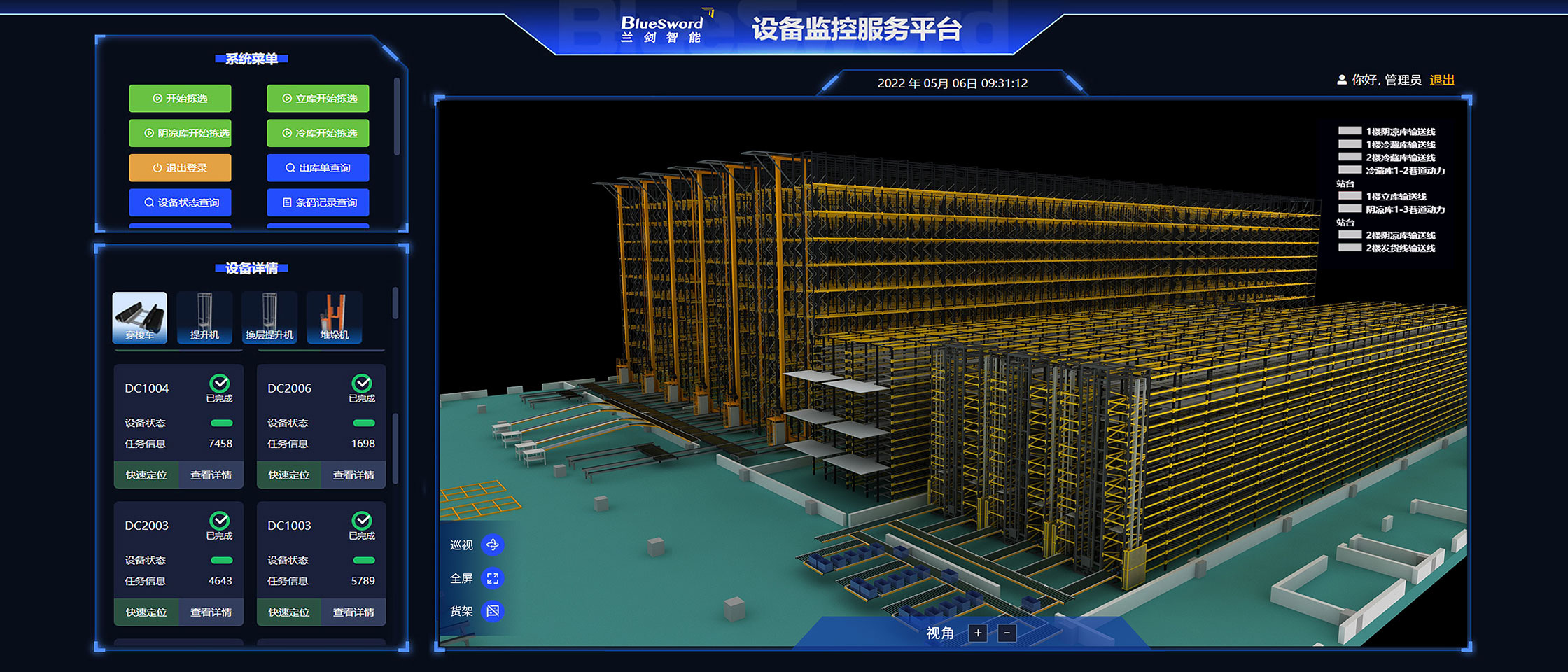 IMHS-Simulation 3D-SCADA-BlueSword Intelligent Technology Co., Ltd.